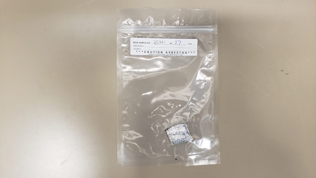 Asbestos Bulk Sample Analysis - Astech Consultants Ltd.